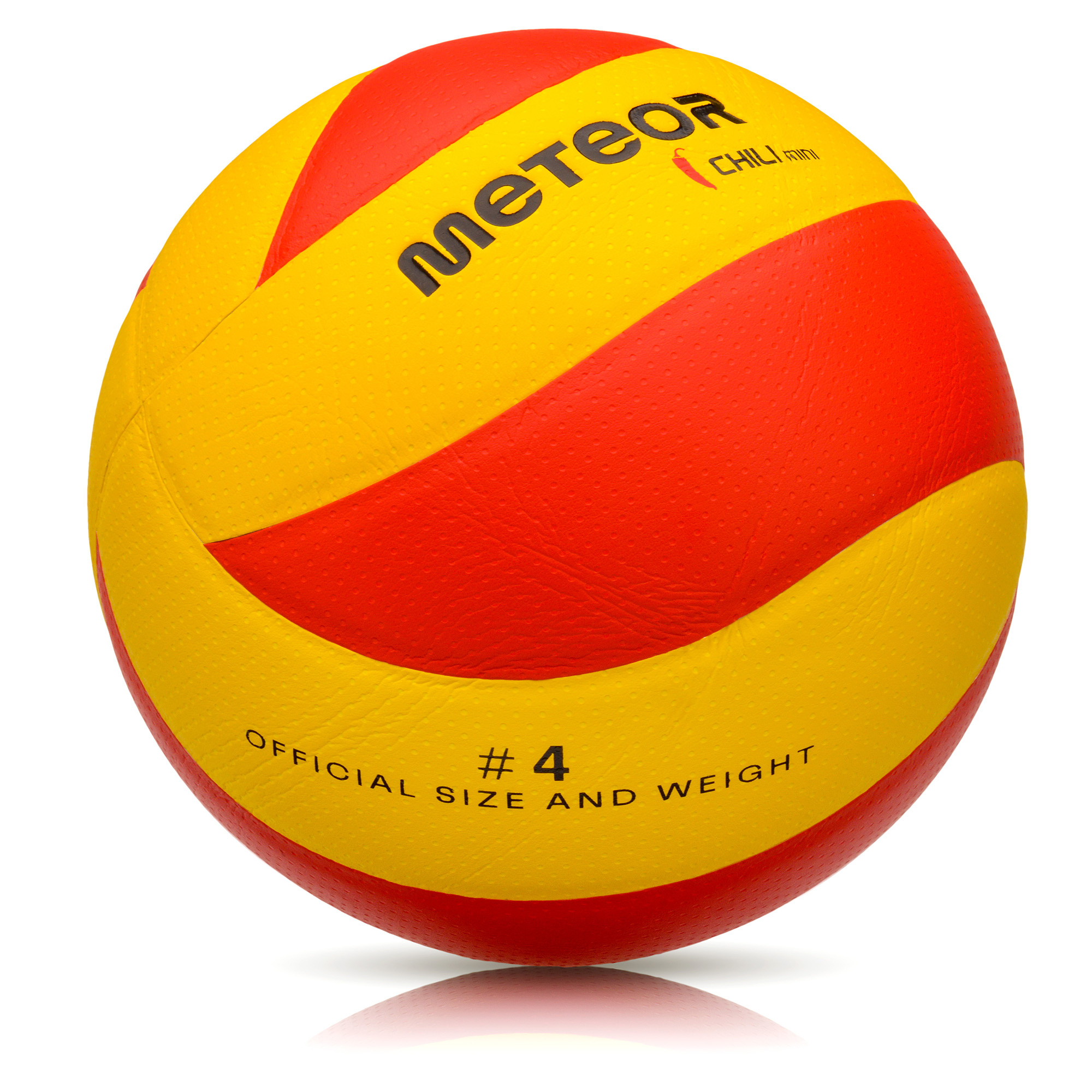 METEOR VOLLEYBALL BALL CHILI MICRO PU MINI #4 Yellow/Red | CATEGORIES ...